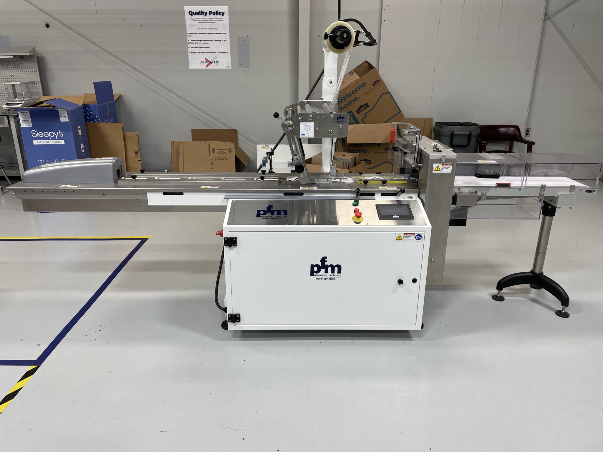 PFM Hawk Flow Wrapper Online Auction - Asset Realty Auctions